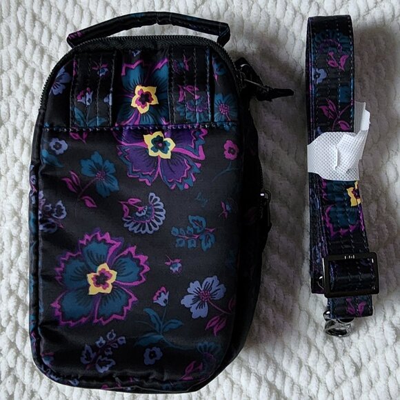 lug | Bags | Lug Skeeter Mini Convertible Crossbody Boho Floral Black ...